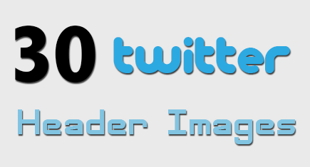 30 examples of Twitter header images