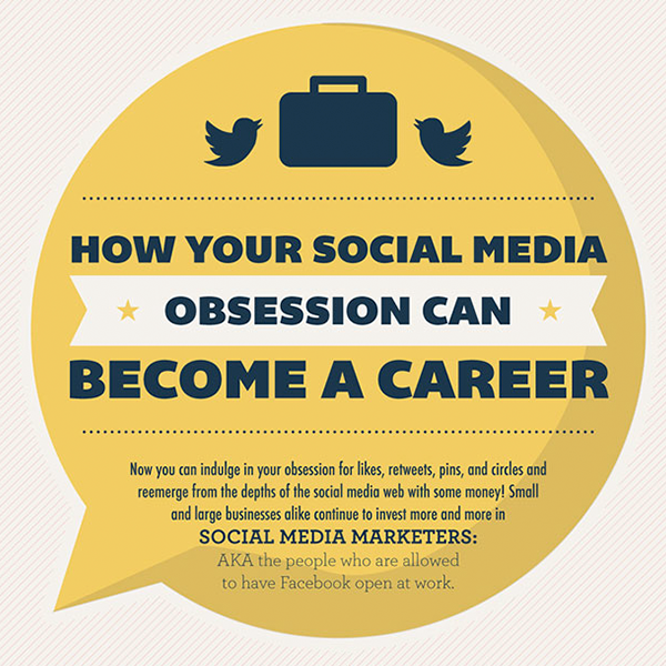 Turning your social media obsession into your job [Infographic ...