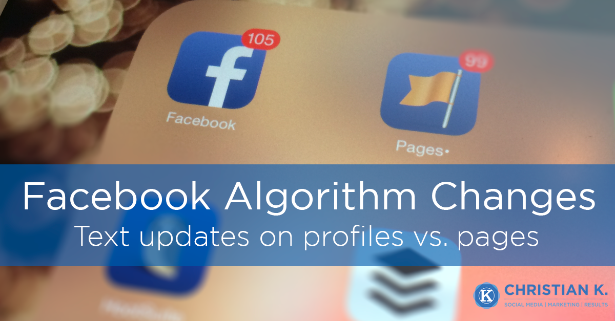 Why Facebook text updates are bad for Facebook Pages