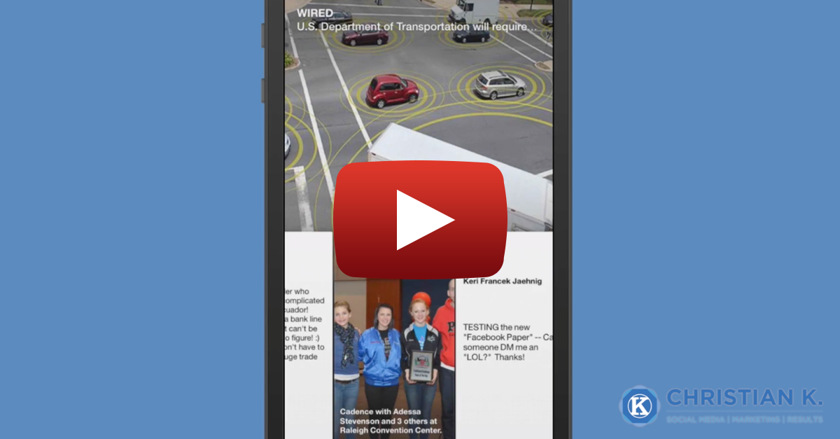 The complete guide to using Facebook Paper Video